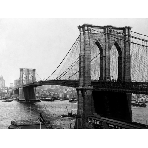 Brooklyn Bridge, New York, 1900